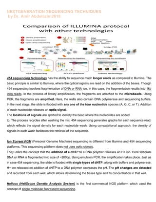 next generation sequencing (recent collection2018) | PDF