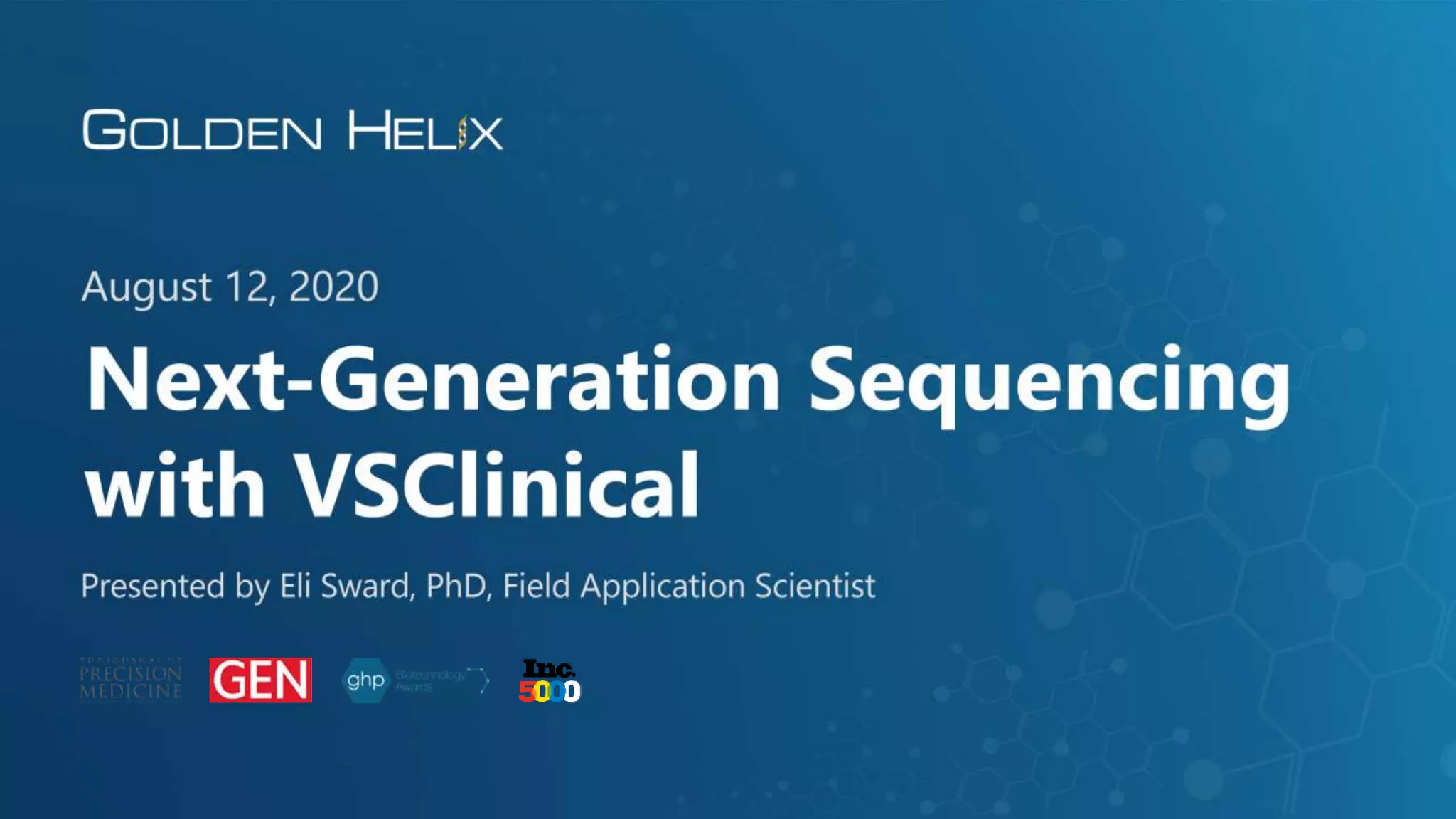 Next-Generation Sequencing Analysis in VSClinical | PPTX