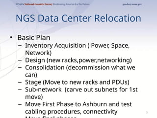 DC MOVING III movimiento de datacenter a otro | PPT