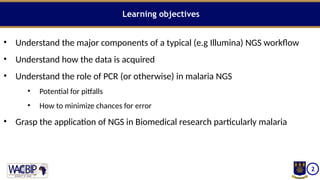Comprehensive Overview of NGS Workflows for Malaria Research Using ...