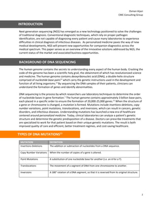 NGS for Infectious Disease Diagnostics: An Opportunity for Growth | PDF