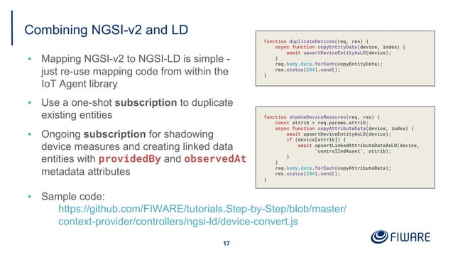 NGSI-LD IoT Agents | PDF