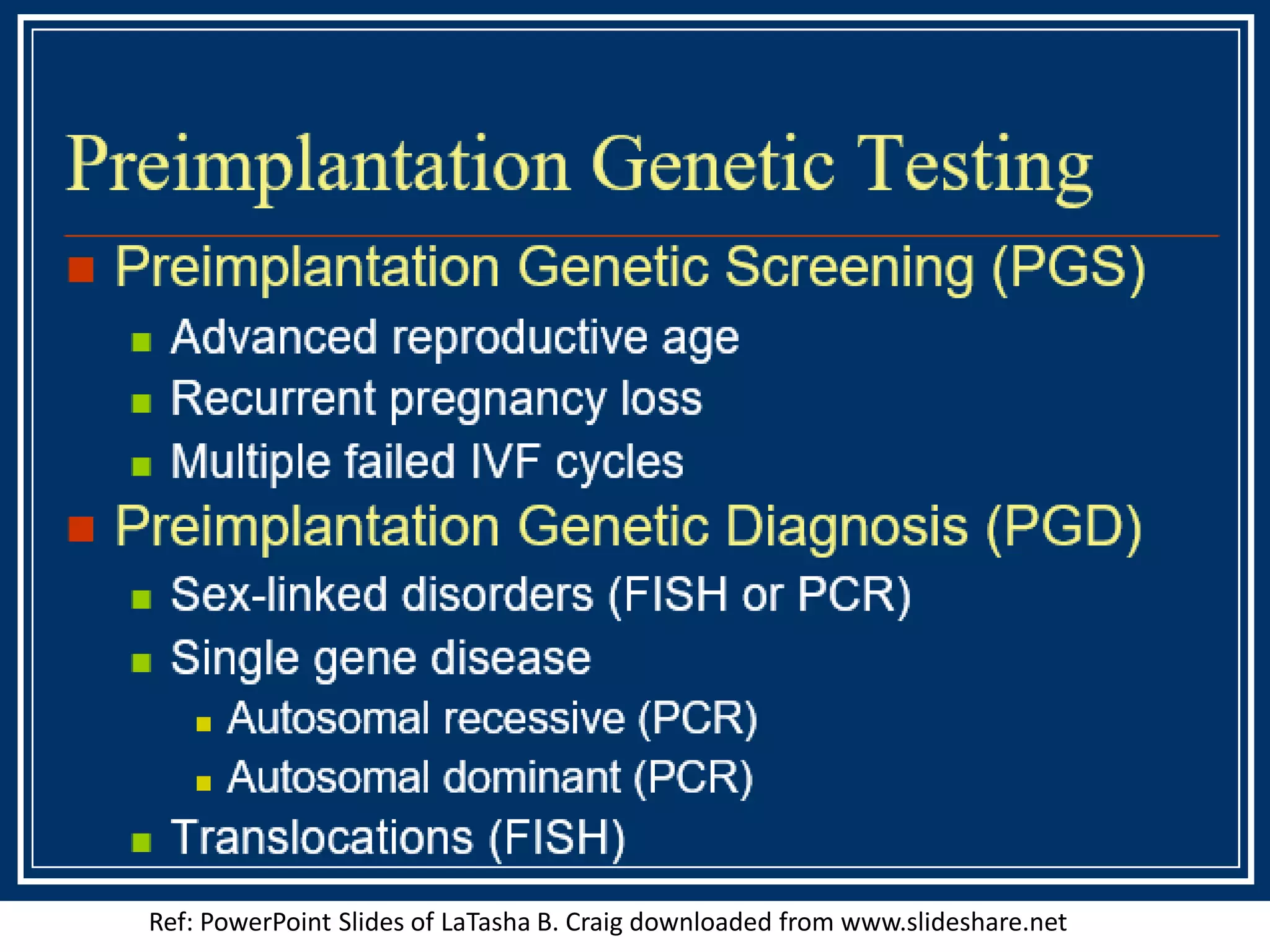 Next generation sequencing in preimplantation genetic screening (NGS in ...