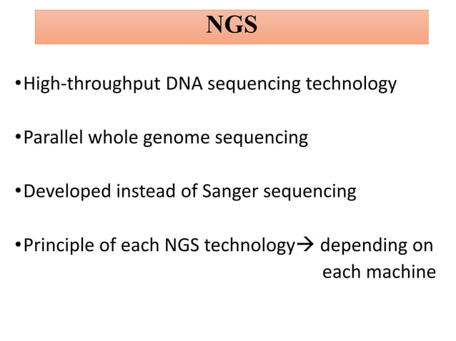 Next generation sequencing in preimplantation genetic screening (NGS in ...