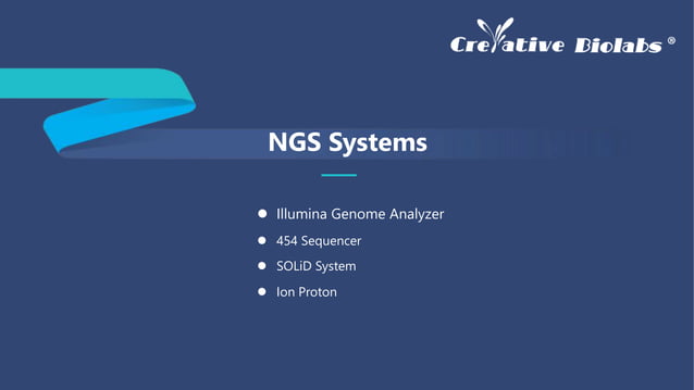 NGS Introduction - Creative Biolabs | PPT