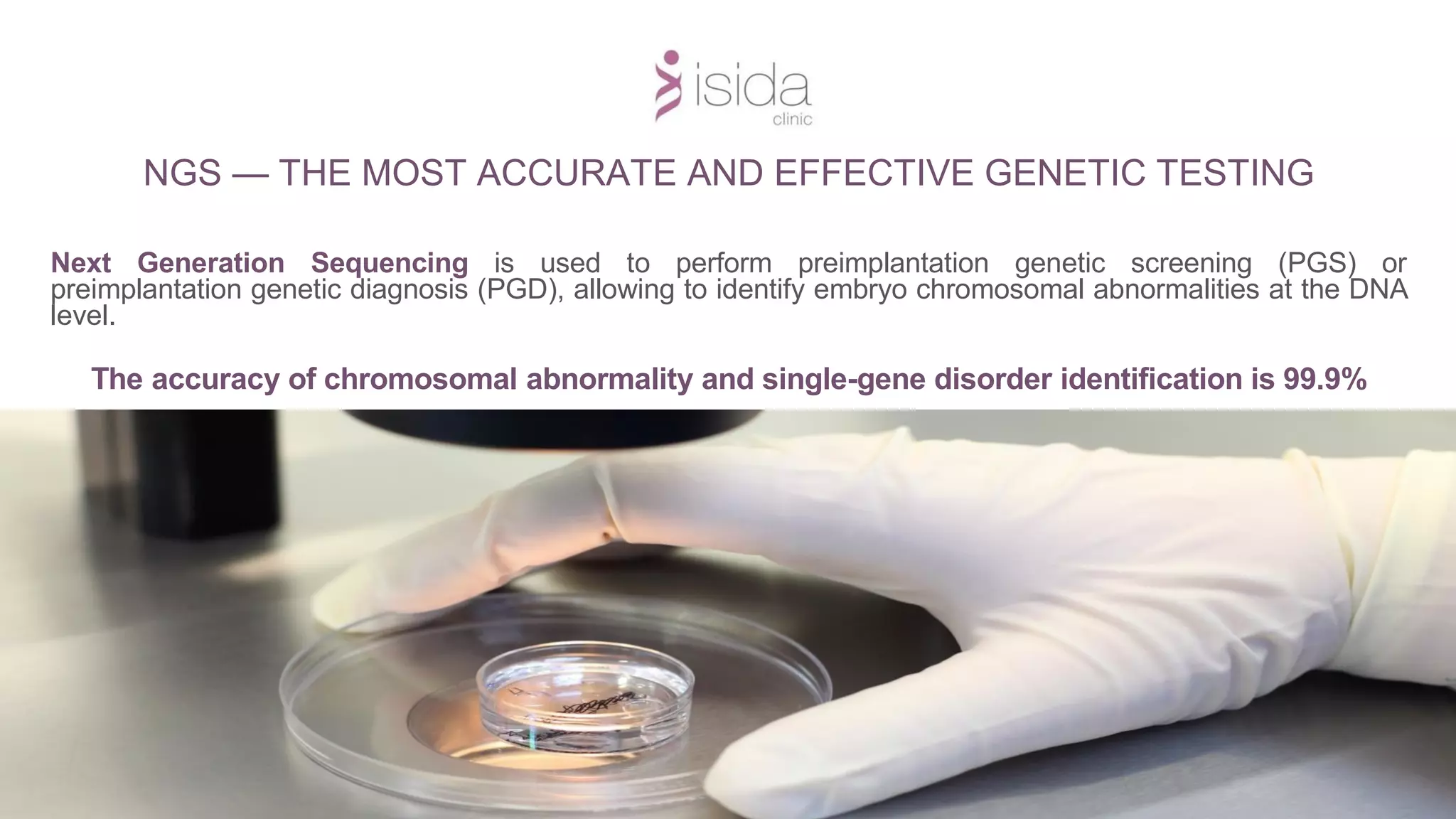 Preimplantation genetic diagnosis using NGS – new-generation highly ...