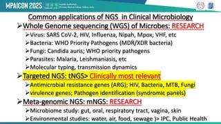 Application of NGS in Clinical Microbiology | PDF
