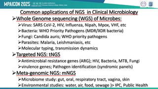 Application of NGS in Clinical Microbiology | PDF