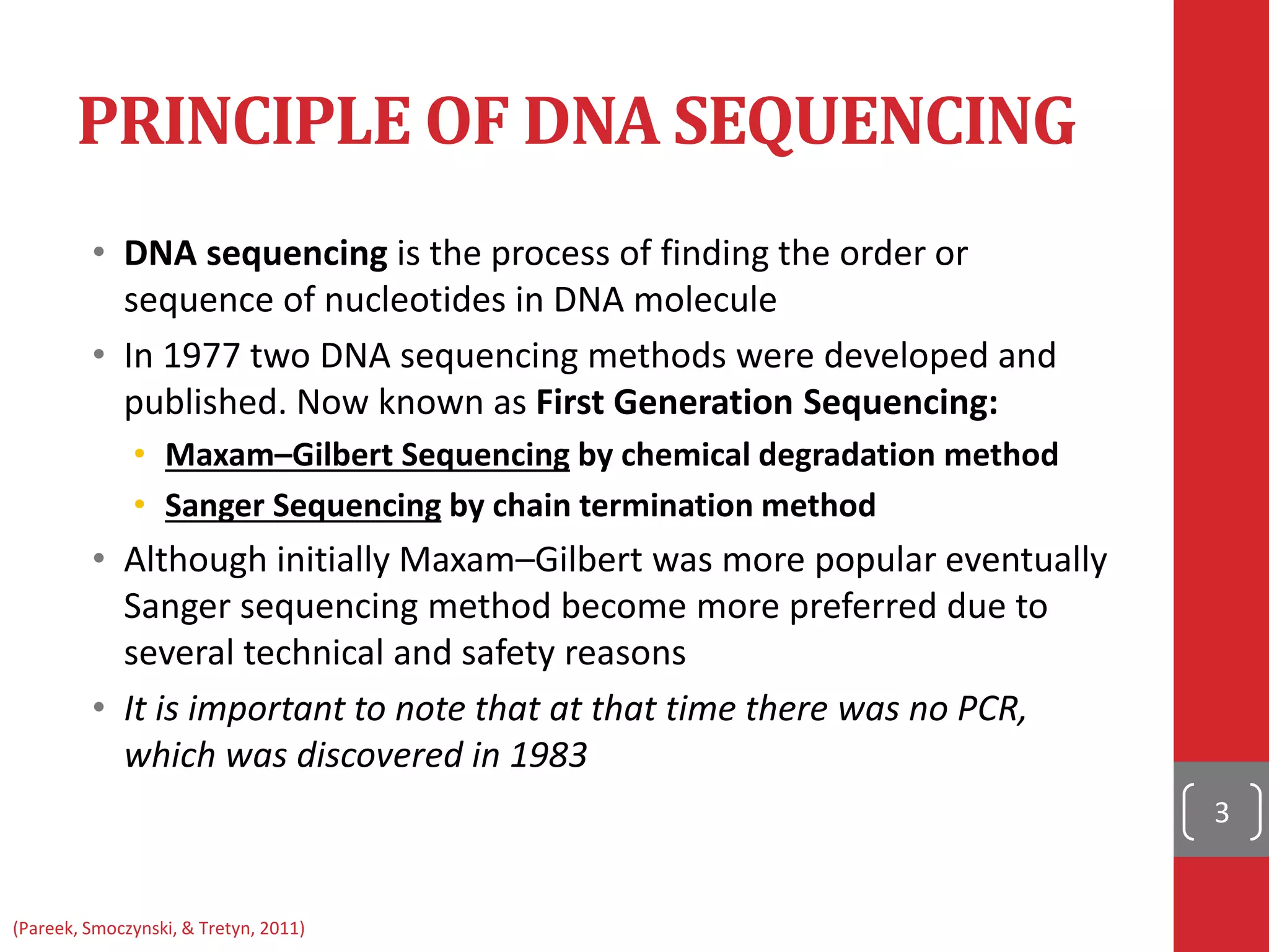 Introduction To Next Generation Sequencing Pptx Chemistry Science