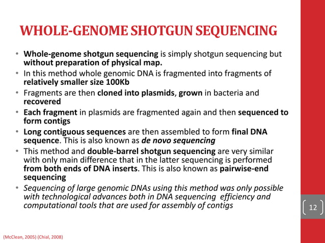 Introduction to Next Generation Sequencing | PPTX | Chemistry | Science