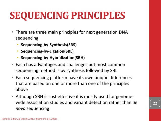 Introduction to Next Generation Sequencing | PPTX | Chemistry | Science