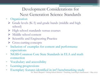 Next Generation Science Standards | PPT