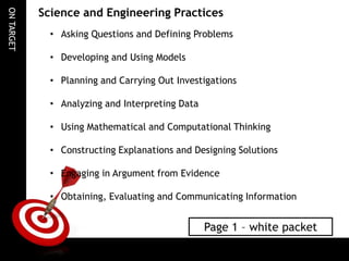 Applying Formative Assessment Strategies 1 & 5 to the NGSS | PPTX