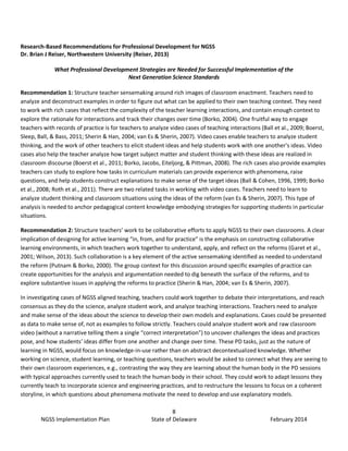 Ngss implementation plan state of delaware | PDF