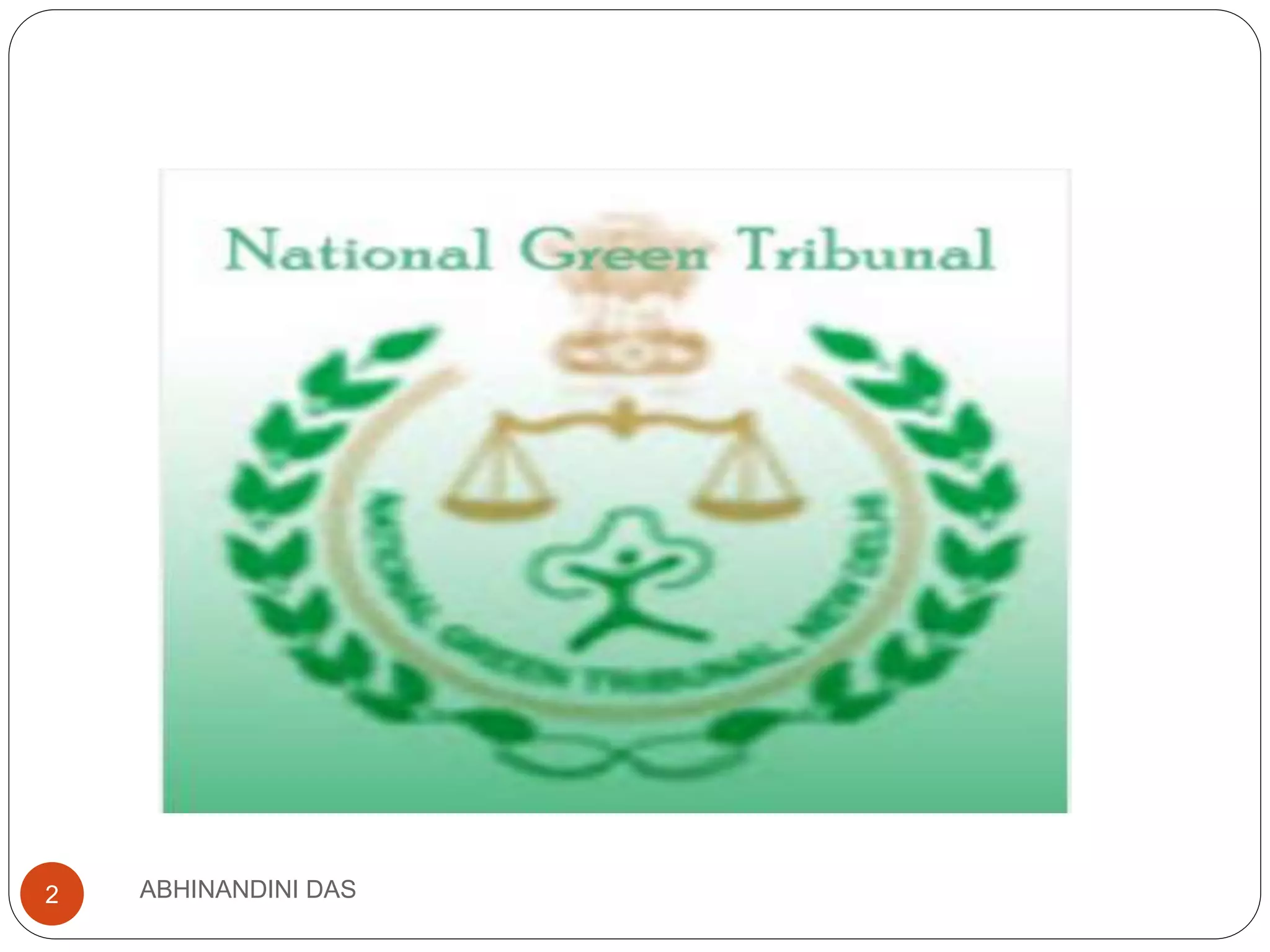 Ngt-National Green tribunal | PPTX