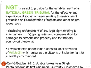 Ngt-National Green tribunal | PPTX
