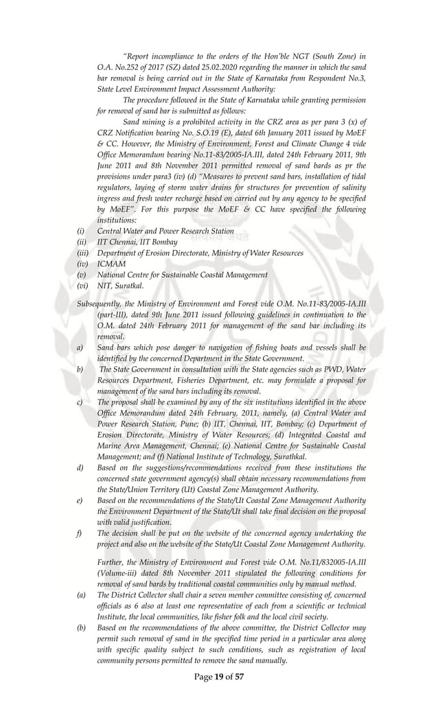 NGT Judgement | PDF
