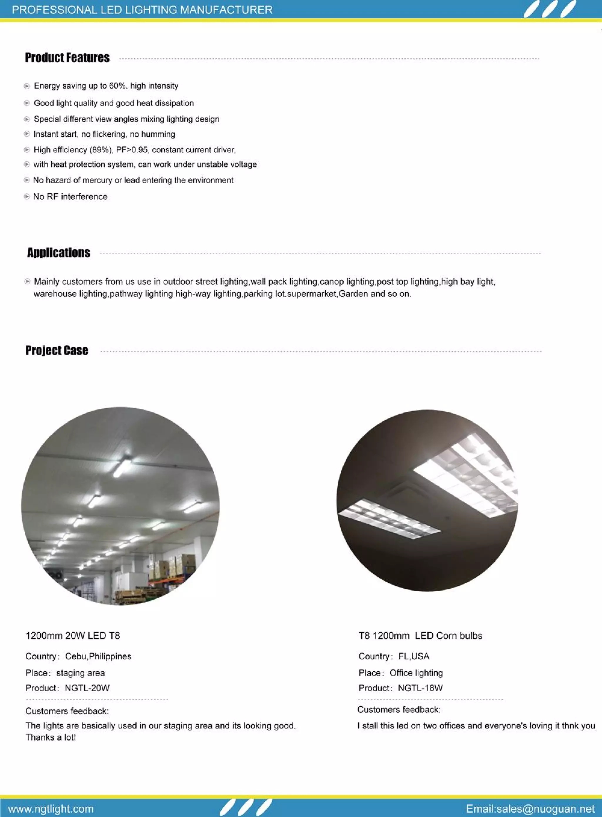 NGT LED Catalog new | PDF