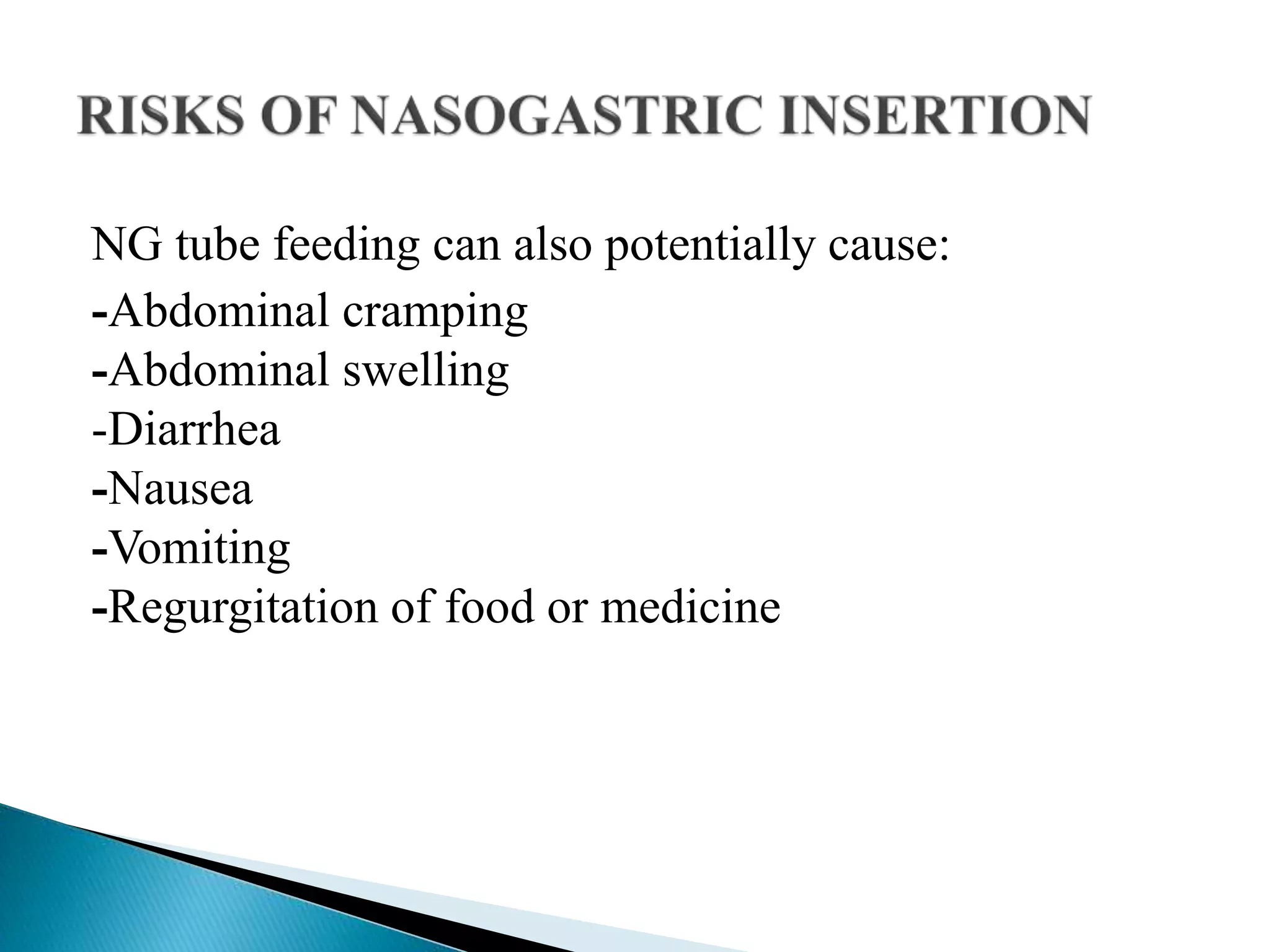 Nasogastric tube (NG tube) | PPTX