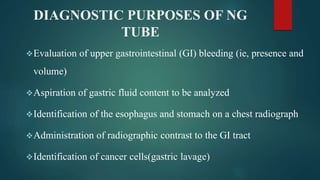 Ng tube | PPTX