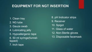Ng tube | PPT