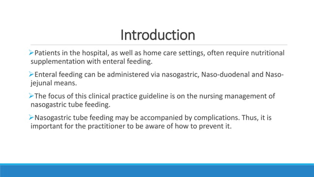 Ng tube feeding | PPTX | Digestive Disorders | Diseases and Conditions