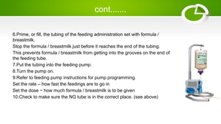 NG TUBE FEEDING.INTRODUCTION,DEFINITION,INDICATION,TYPES ...