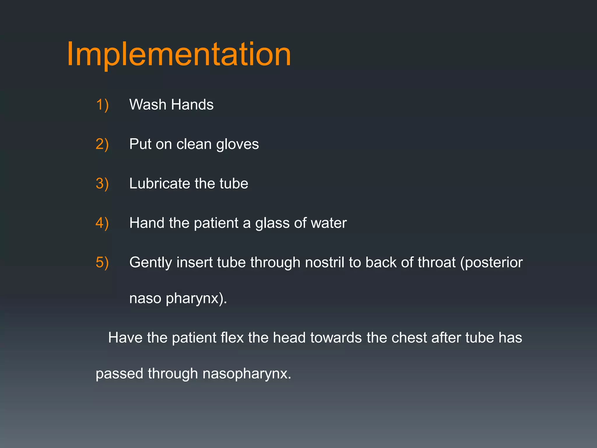 Ng tube insertion & feeding, CAREOFNG TUBE SHIVA NAGU | PPT