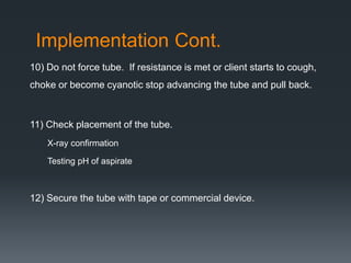 Ng tube insertion & feeding, CAREOFNG TUBE SHIVA NAGU | PPT