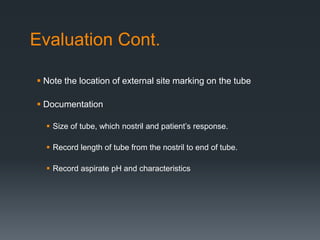Ng tube insertion & feeding, CAREOFNG TUBE SHIVA NAGU | PPT