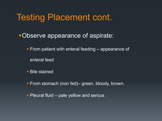 Ng tube insertion & feeding, CAREOFNG TUBE SHIVA NAGU | PPT
