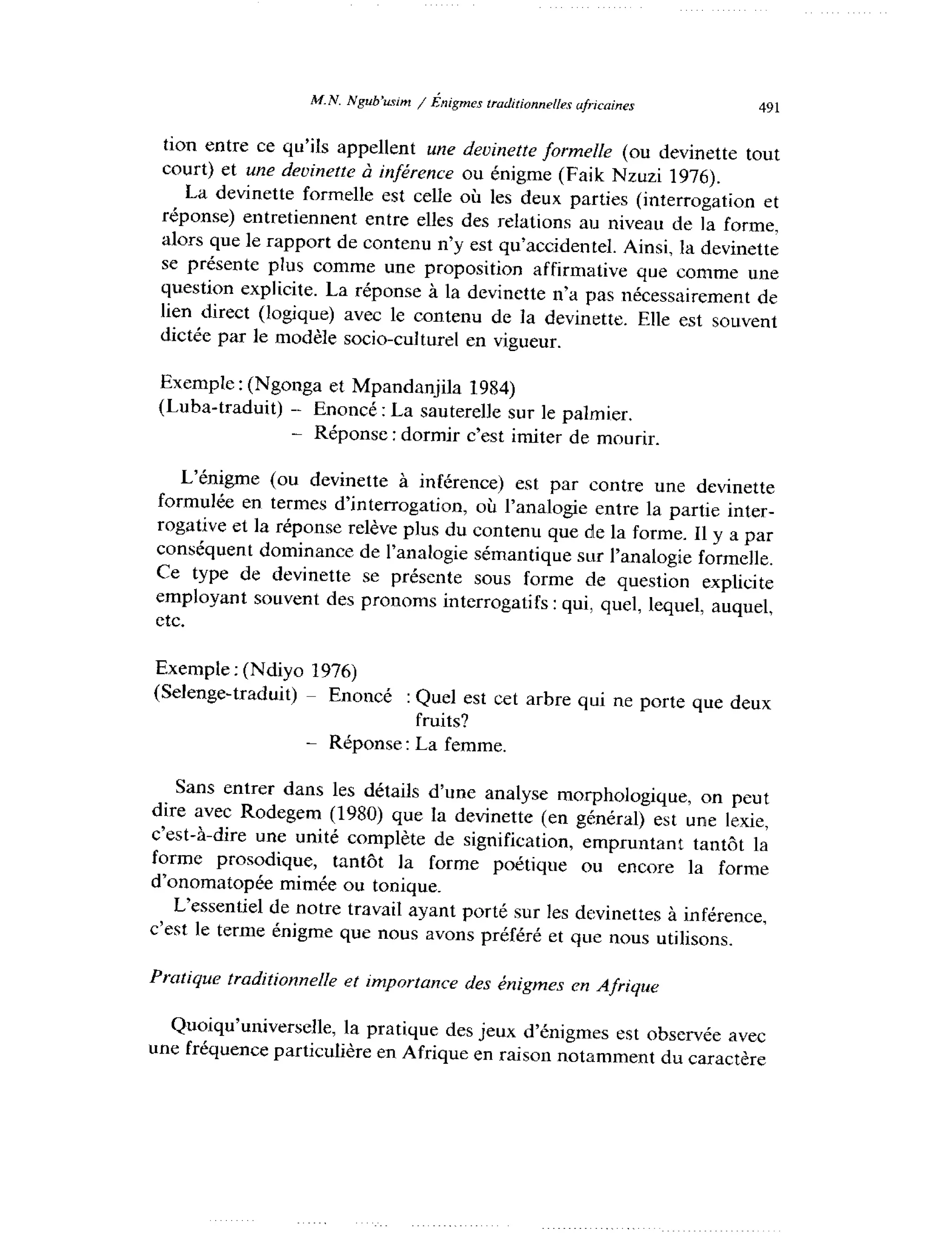 (Ngubusim 1988) The Psychometric Function Of Traditional African ...