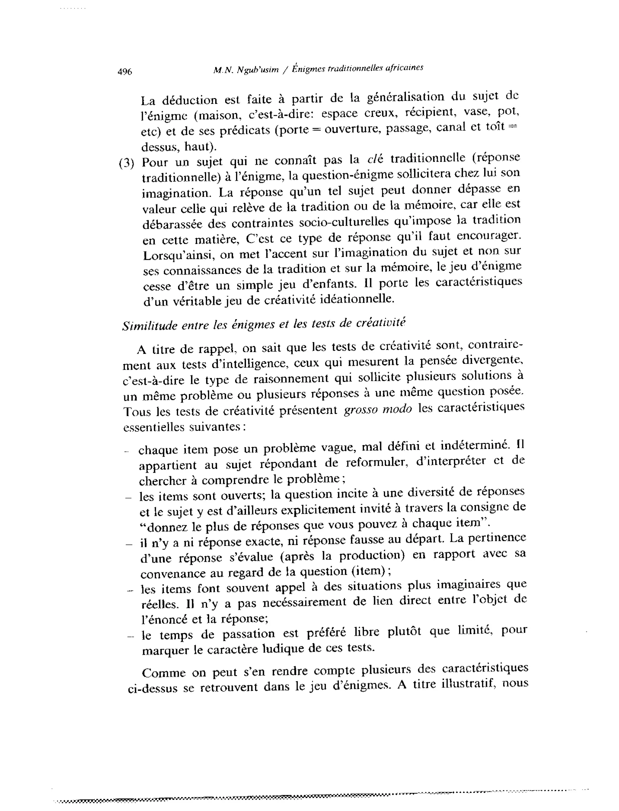 (Ngubusim 1988) The Psychometric Function Of Traditional African ...
