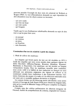 (Ngubusim 1988) The Psychometric Function Of Traditional African ...