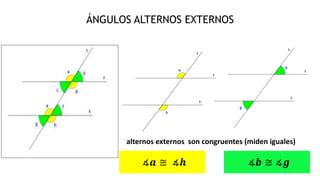 ÁNGULOS-CONCEPTO-APLICACIÓN | PPTX