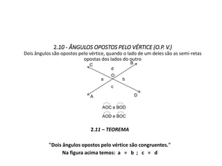 Ângulos elementos, propriedades.ppt