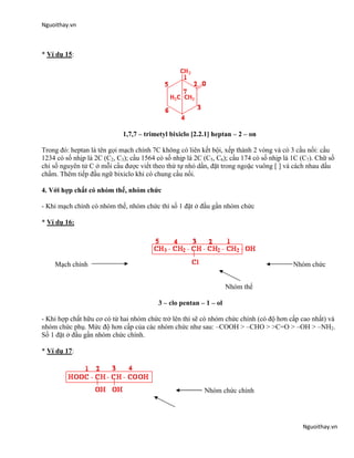 {Nguoithay.org} danh phap hoa huu co | PDF
