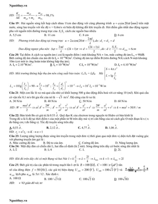 [Nguoithay.vn] de 027 thi thu co huong dan chi tiet | PDF