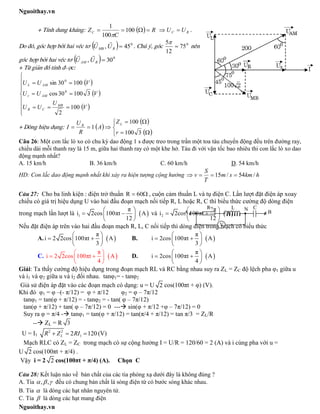 [Nguoithay.vn] de 027 thi thu co huong dan chi tiet | PDF