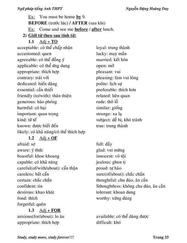 Ngu phap tieng anh pho thong thaytro.net