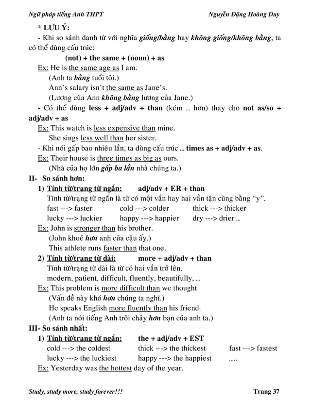 Ngu phap tieng anh pho thong thaytro.net