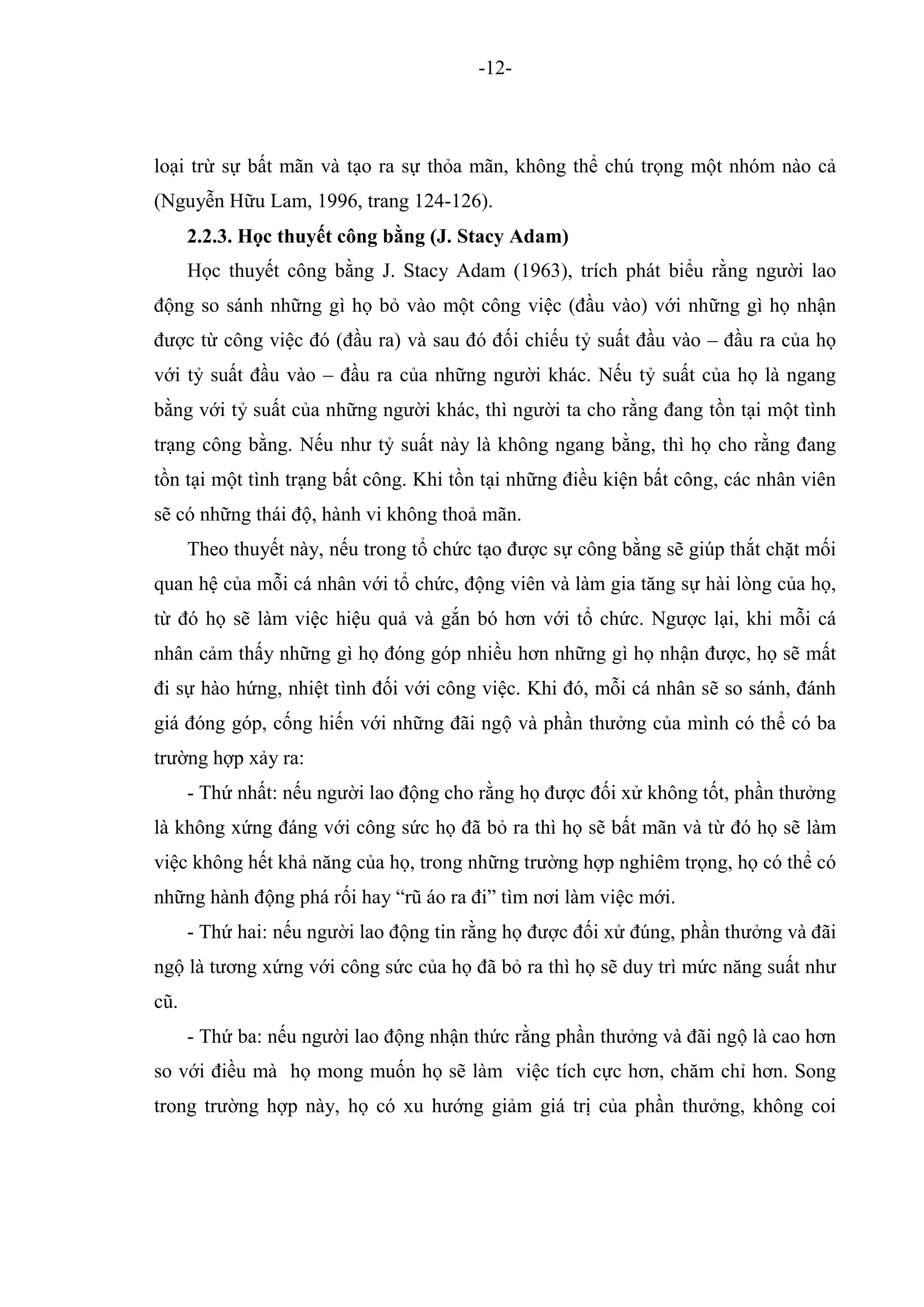 Luận văn: Yếu tố ảnh hưởng đến động lực làm việc của nhân viên | PDF