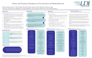 Chinese and Vietnamese Perceptions of Cervical Cancer and Medical ...