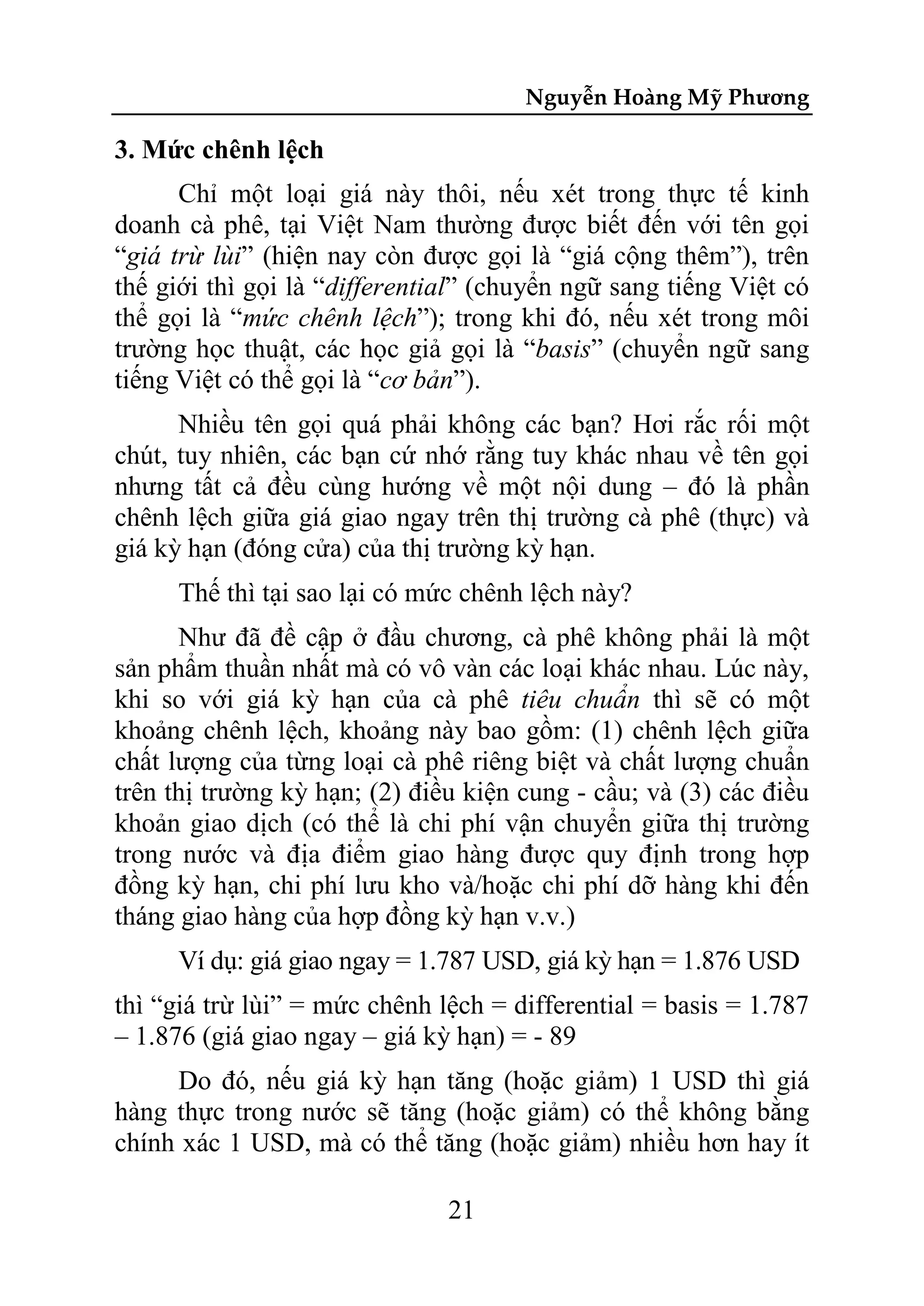 Nguyen Hoang My Phuong - Quan tri rui ro gia nong san - Nhin tu thi truong ca phe Viet Nam ...