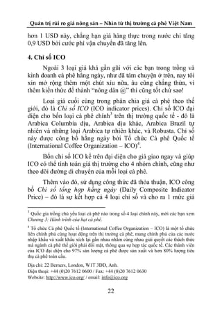 Nguyen Hoang My Phuong - Quan tri rui ro gia nong san - Nhin tu thi truong ca phe Viet Nam ...