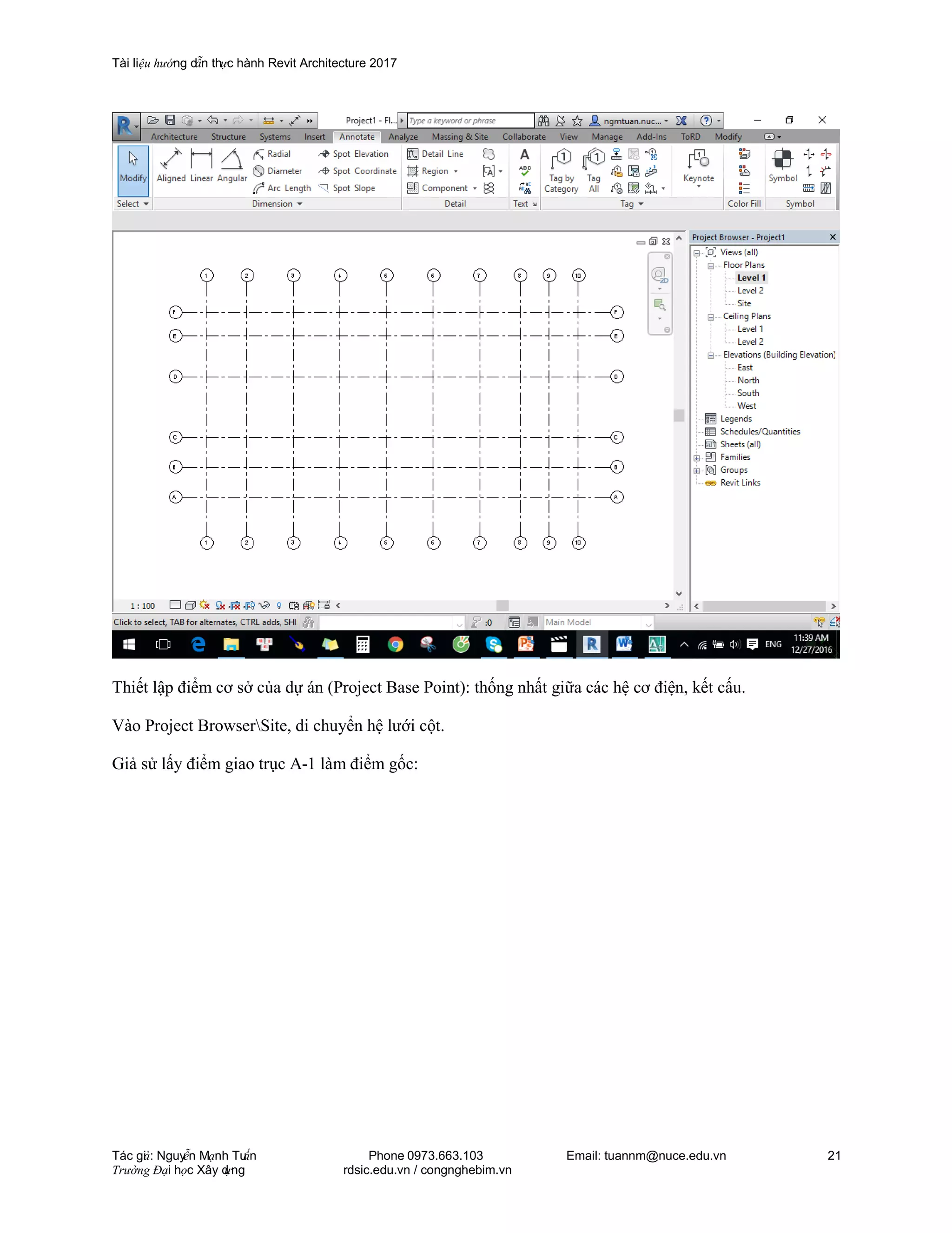 Nguyen manh tuan hdth revit architecture | PDF