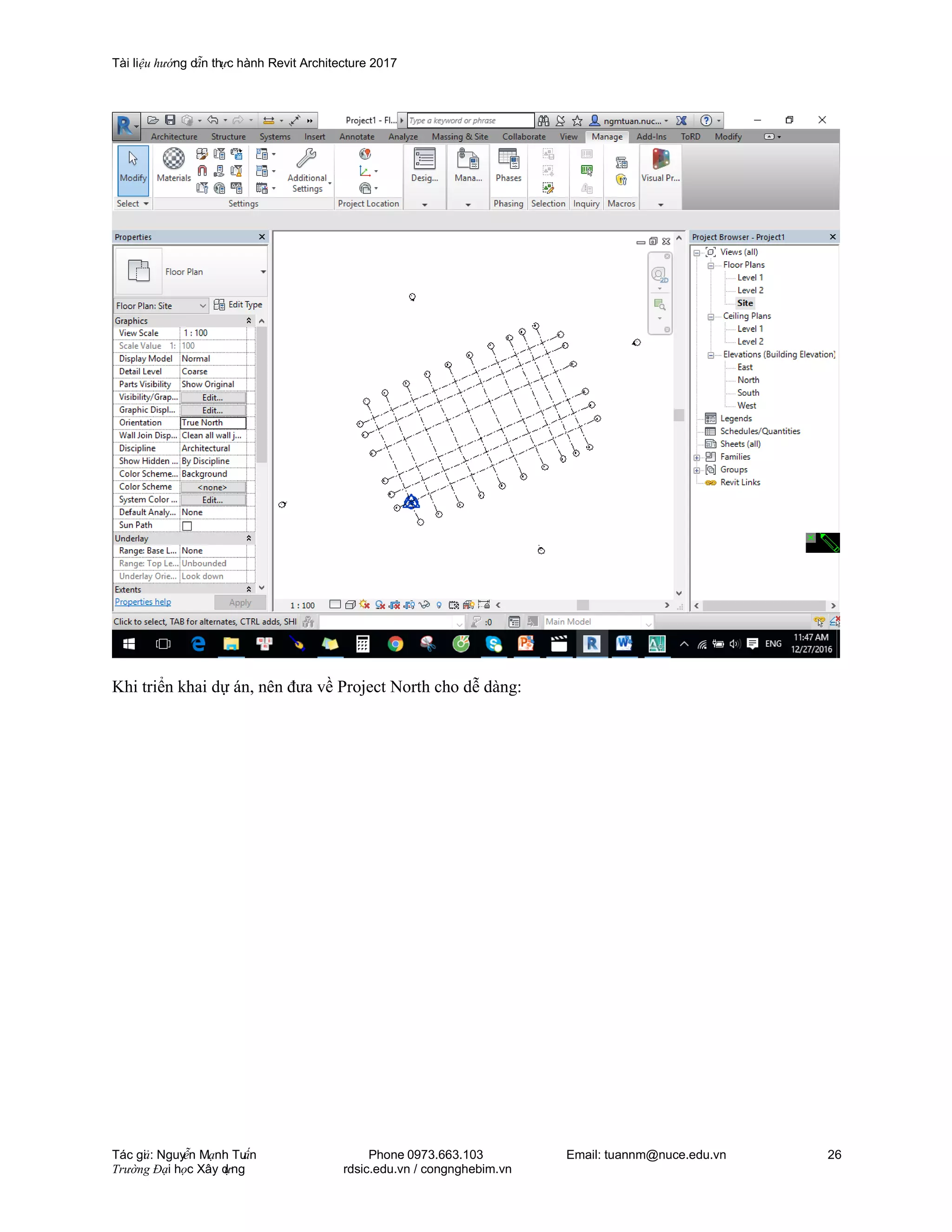 Nguyen manh tuan hdth revit architecture | PDF