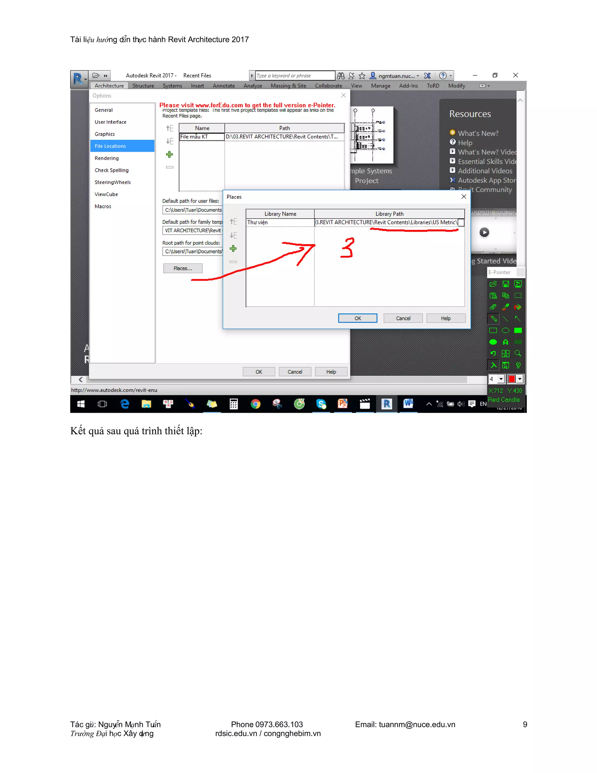 Nguyen manh tuan hdth revit architecture | PDF