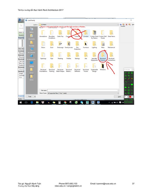 Nguyen manh tuan hdth revit architecture | PDF