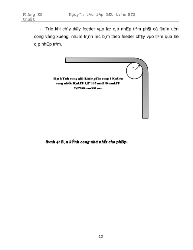 Nguyen tac lap dat tram bts | PDF